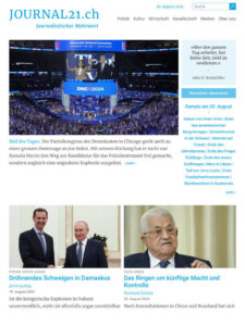 journal21.ch im Swissdox Medienarchiv